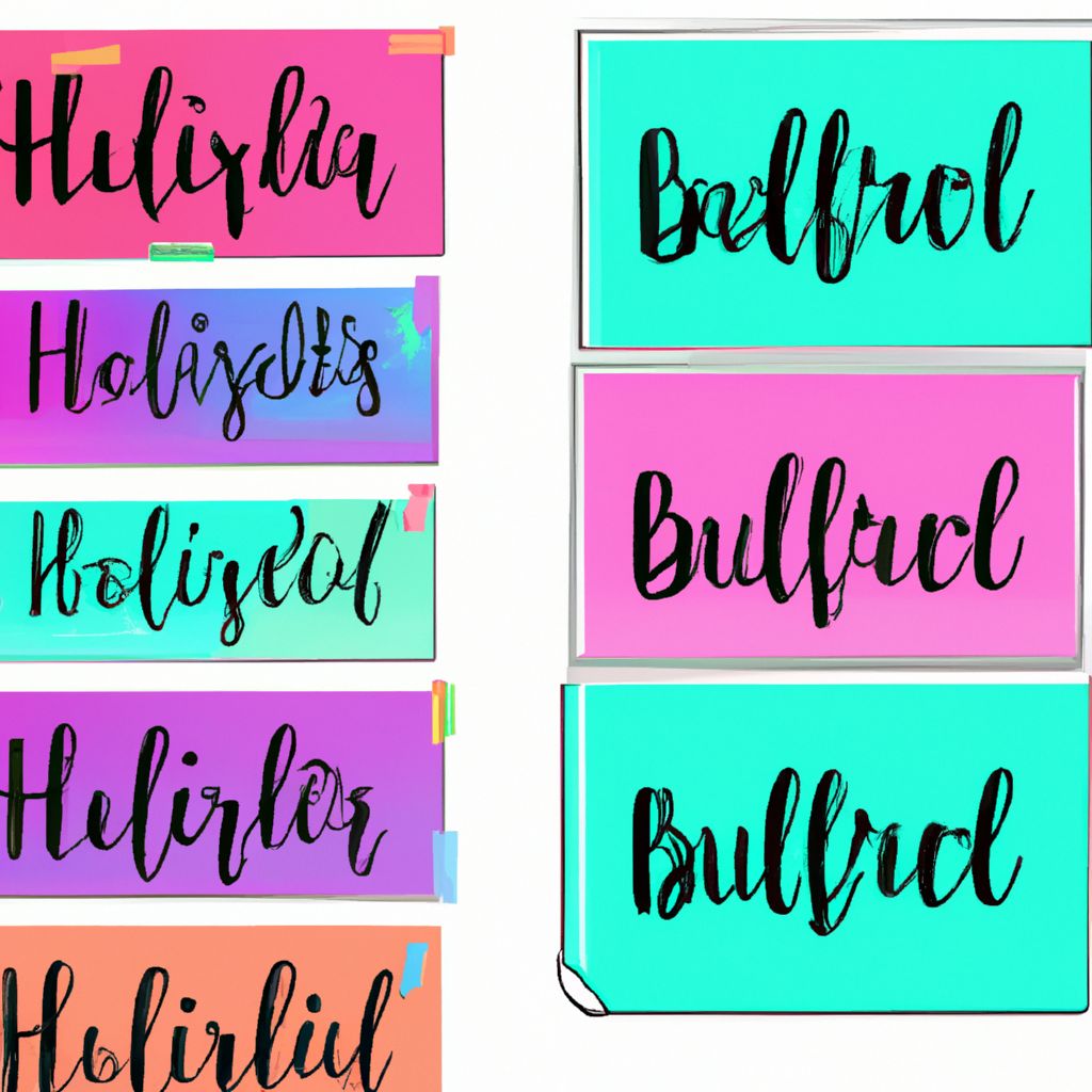 BuLLET JOuRNAL STICkERS – Meaning Of Number