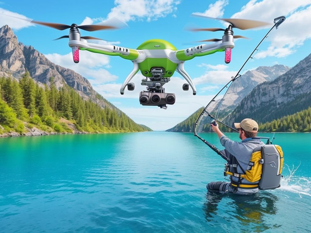 Cheap Drone for Fishing - Fishing By Drone