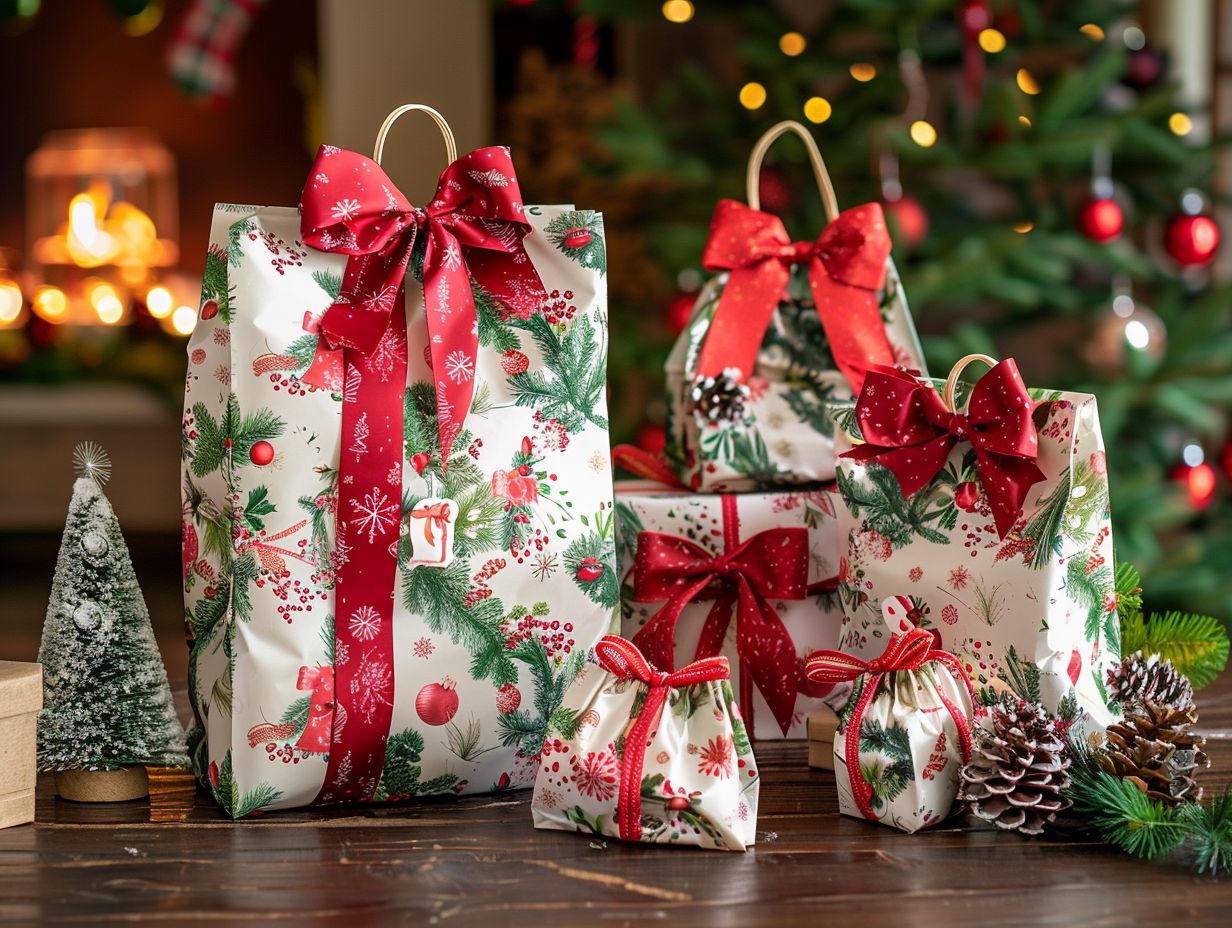 10 unique Christmas gift bags to make your presents stand out - PickingGift