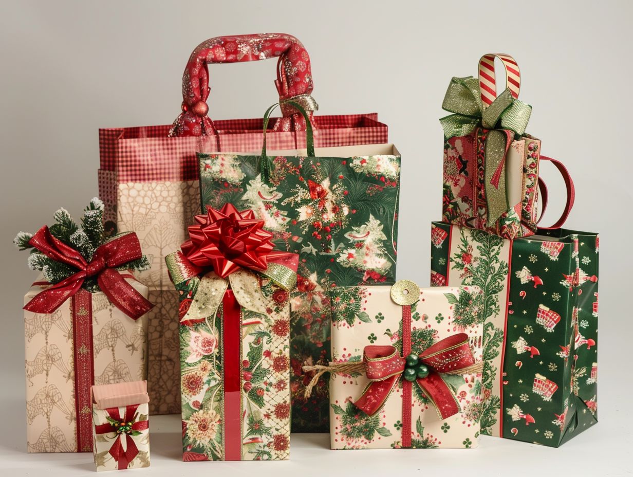 10 unique Christmas gift bags to make your presents stand out - PickingGift