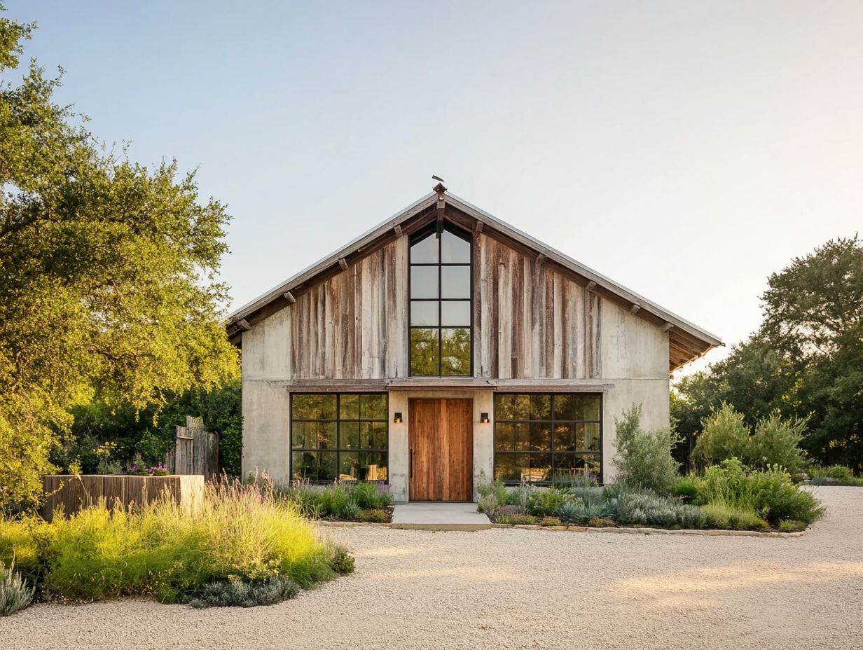 #1 Concrete Barn dominium Austin | EPconcrete's Premium Services