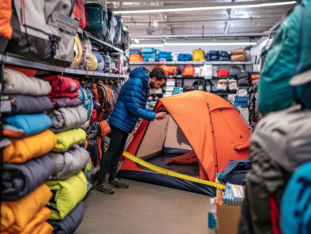 How to choose the right size in outdoor gear - OutdoorGearExpert.com