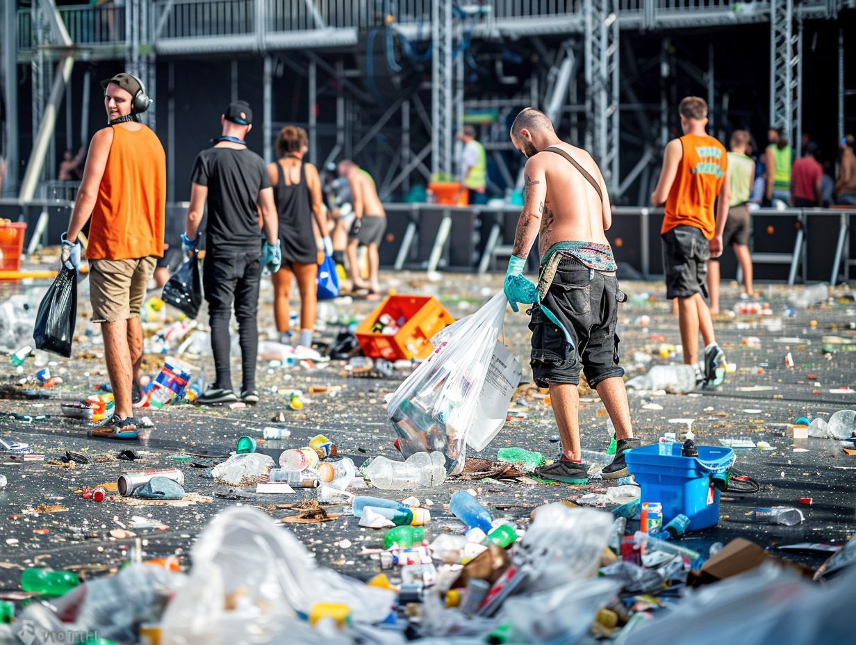 Live Events Cleaning Services Camden | Concert Cleaners