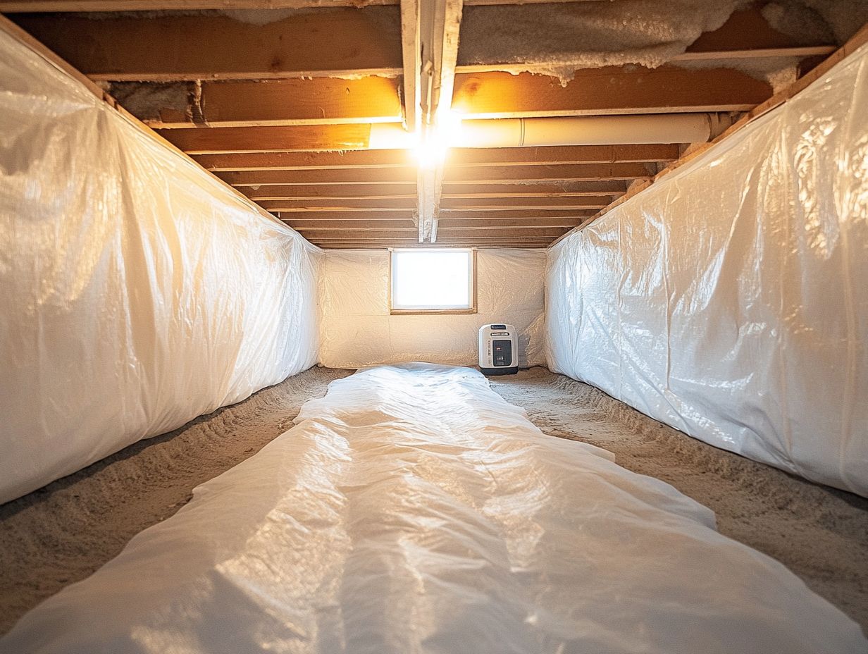 Is a Dehumidifier Necessary for an Encapsulated Crawl Space? - Attic and Crawl Space Solutions