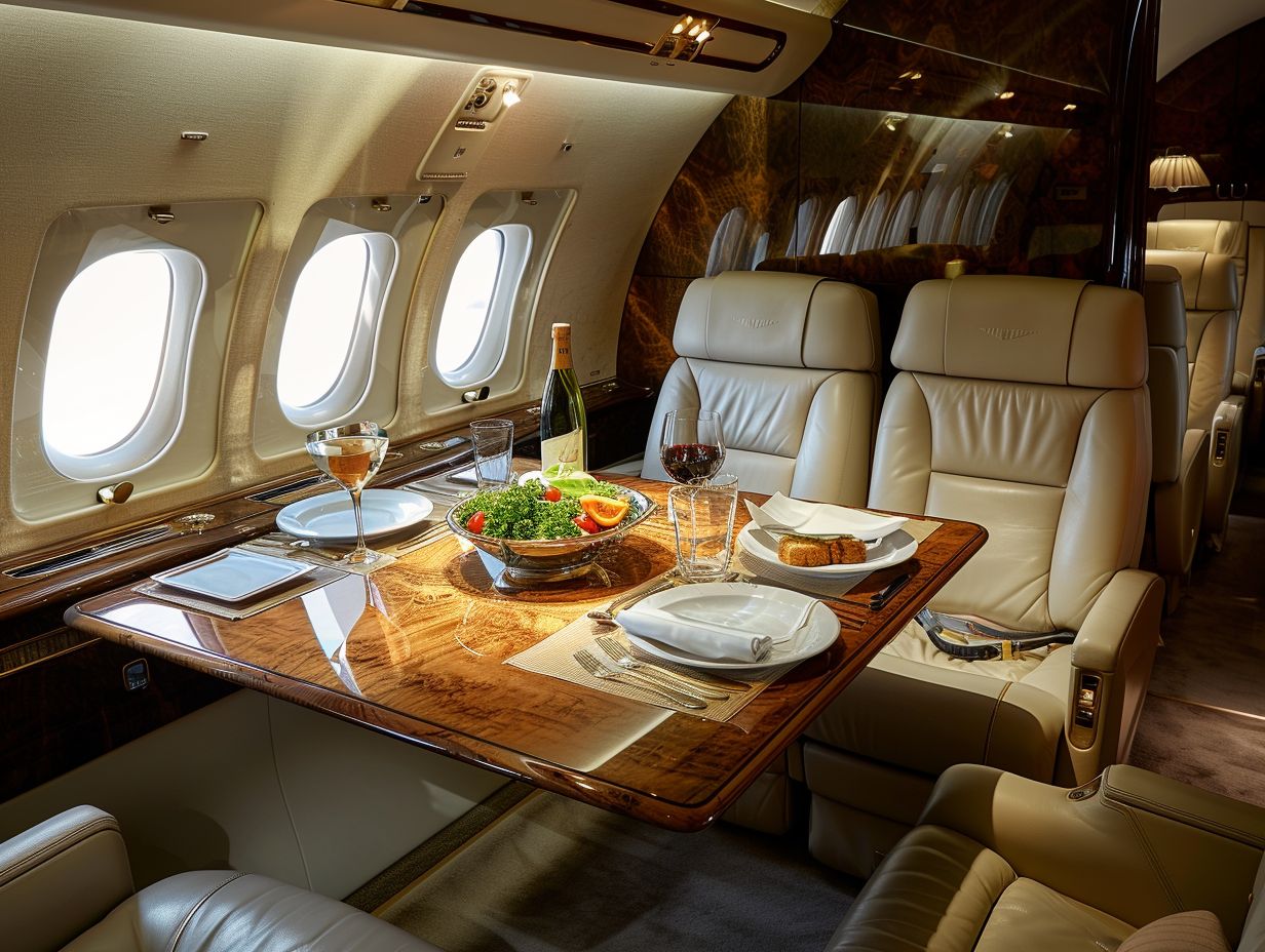 Private Jet Catering Services Gourmet Dining In The Sky