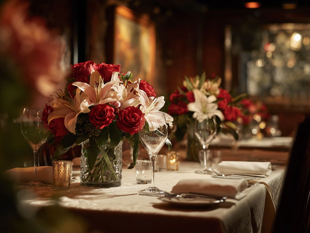 Role of Floral Design in Restaurant Ambiance | Dubai Dining