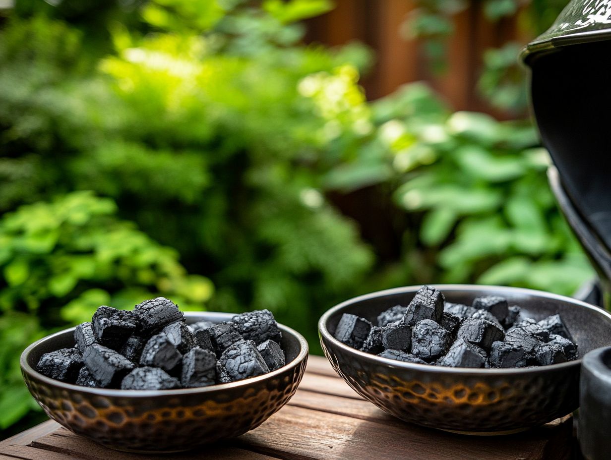 Wat Is Het Verschil Tussen Houtskool En Briketten Voor De Kamado Bbq?