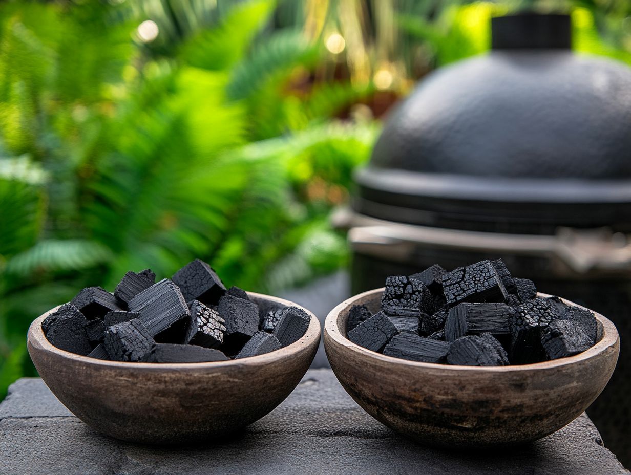 Wat Is Het Verschil Tussen Houtskool En Briketten Voor De Kamado Bbq?