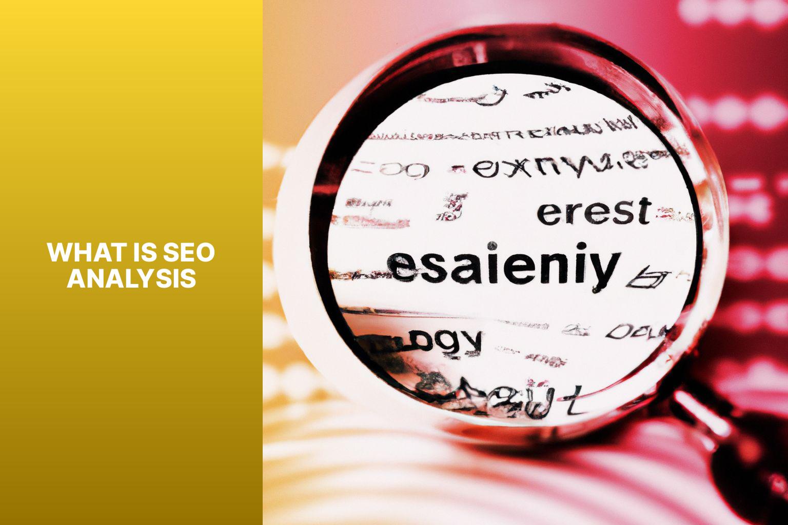 Understanding SEO Analysis A Comprehensive Guide To Effective Website 